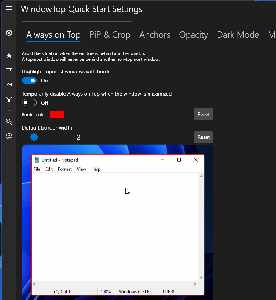 Always on Top | WindowTop