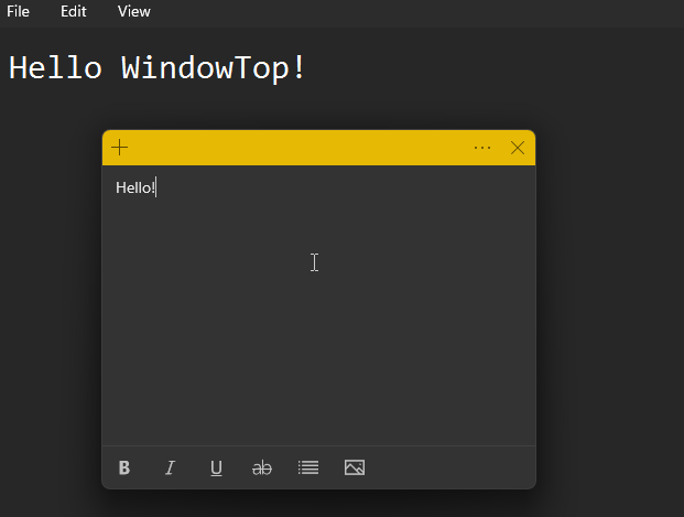 WindowTop | Always-on-Top, Picture-in-Picture, Opacity & Click-Through, Anchors, Dark Mode and more!